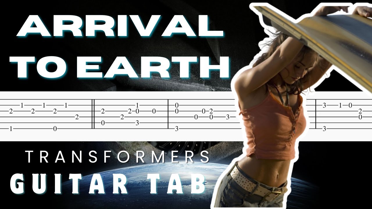 Arrival to Earth - Easy Guitar Tab (Transformers 2007) - YouTube
