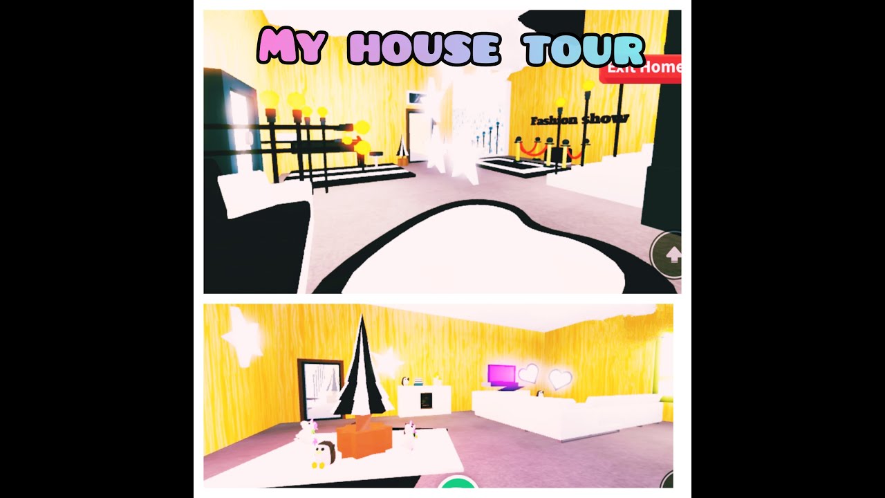 My house in adopt me ** Tour ** - YouTube