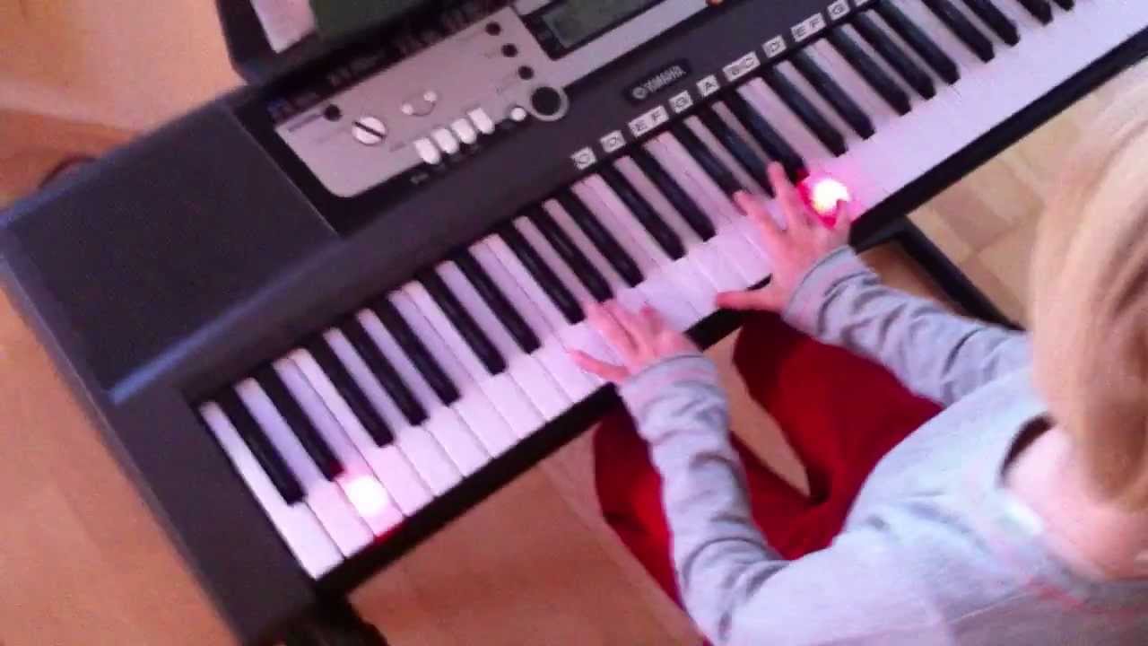 Sample on the yamaha ez 200 - YouTube