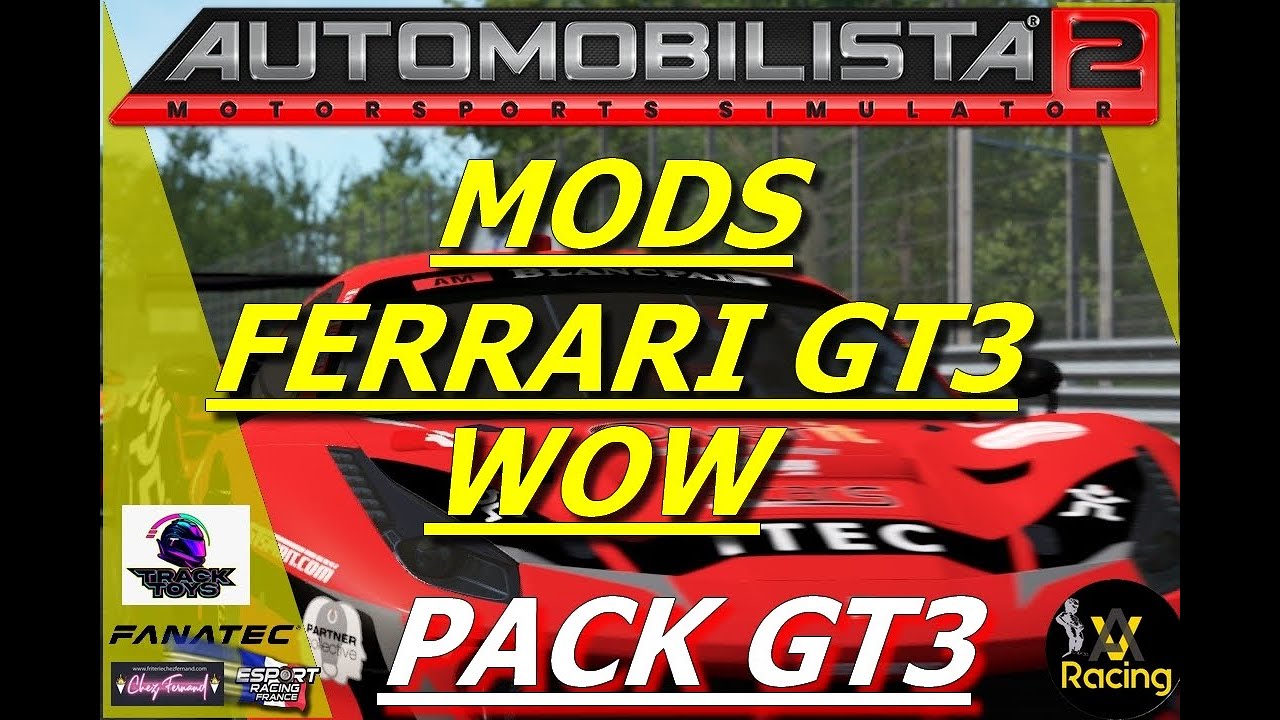 Test PACK GT3 MODS #2 FERRARI GT3 WOW!!! // MODS AMS2 #automobilista2 🙀 ...
