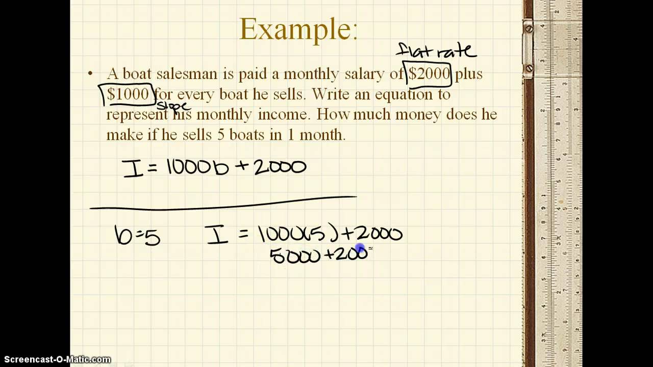 Writing Solving Linear Word Problems YouTube Writing Solving Linear Word Problems YouTube