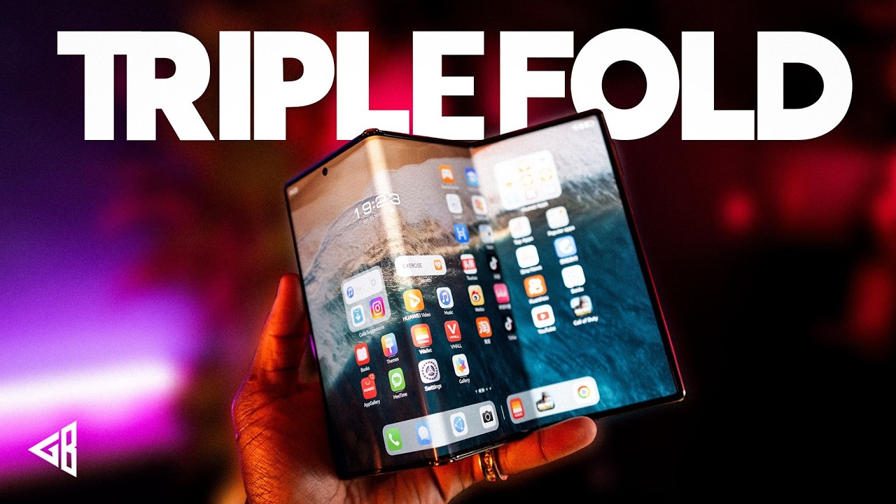 THIS is the Future! Huawei Mate XT Ultimate Design World's First Triple ...