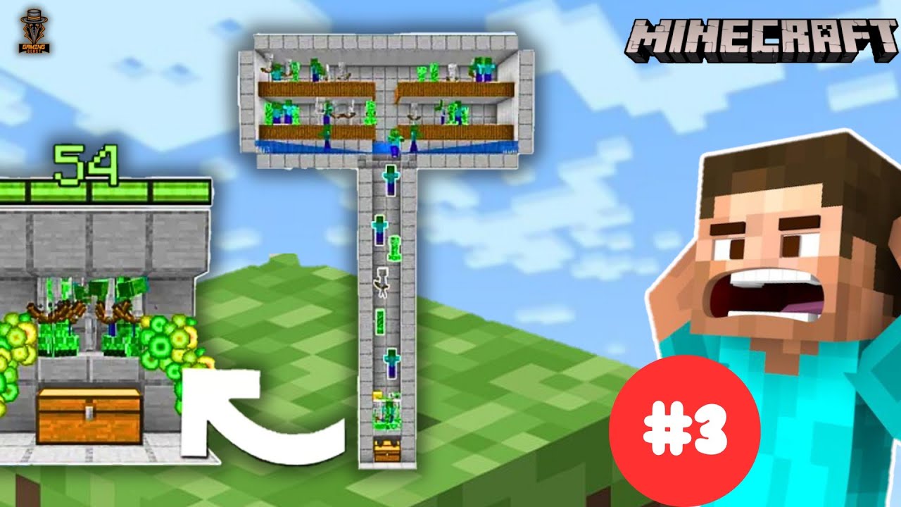 🔥I Made An INFINITE Xp Farm In Minecraft | One Block #3 - YouTube