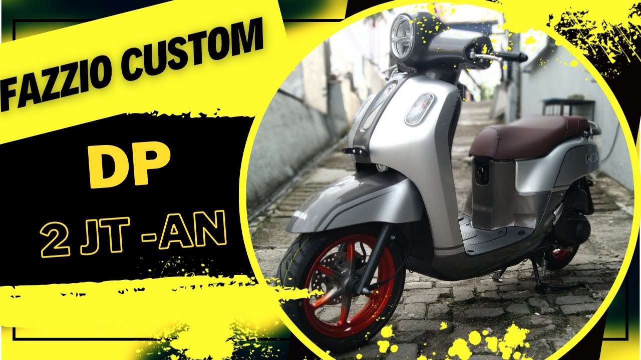 Yamaha Fazzio Custom DP 2jt-an | Bikin Berkendaramu Lebih Retro # ...