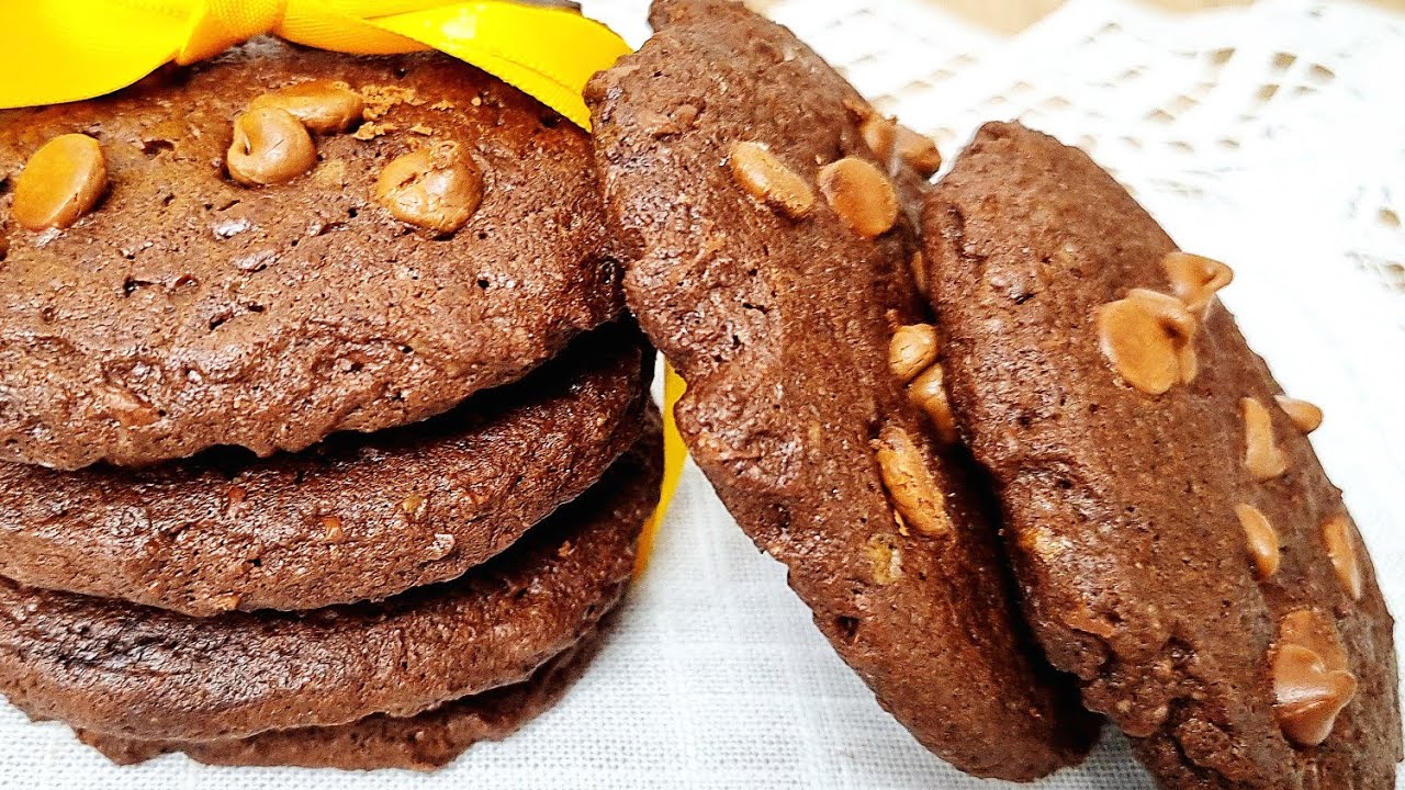 COOKIES DE CHOCOLATE FÁCIL | GORDICES DA TEKA - YouTube