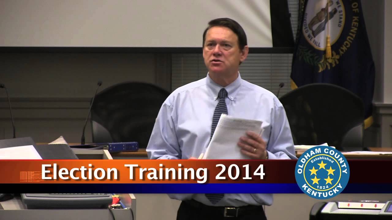 ELECTION TRAINING 2014 - YouTube