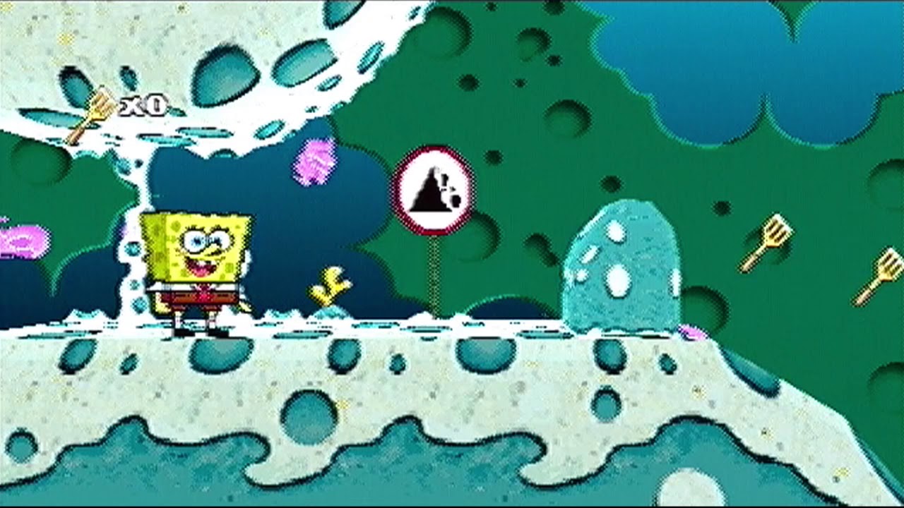 SpongeBob SquarePants: SuperSponge (PS1) [5] SuperHot - YouTube