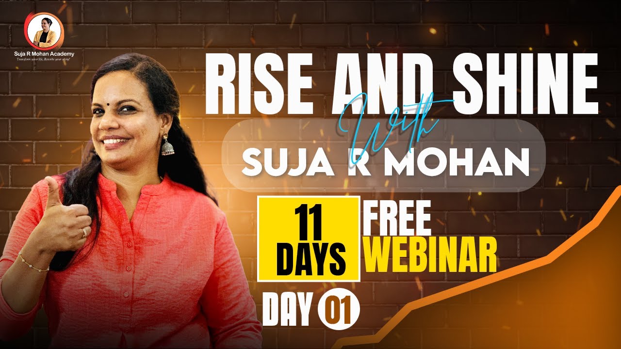 🔥DAY 1 - Unlock the Best Version of You | RISE & SHINE with Suja R ...