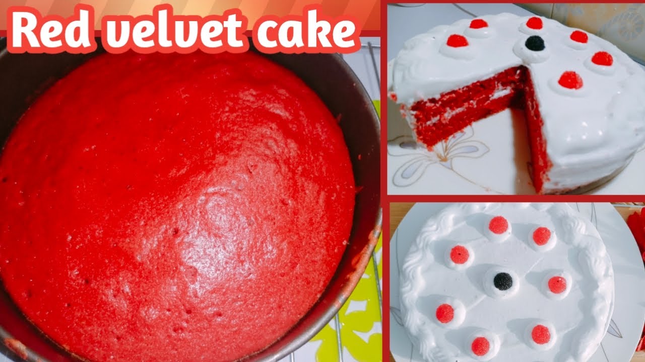 Red velvet cake recipe| cake recipe| basic red velvet cake | cake cake ...