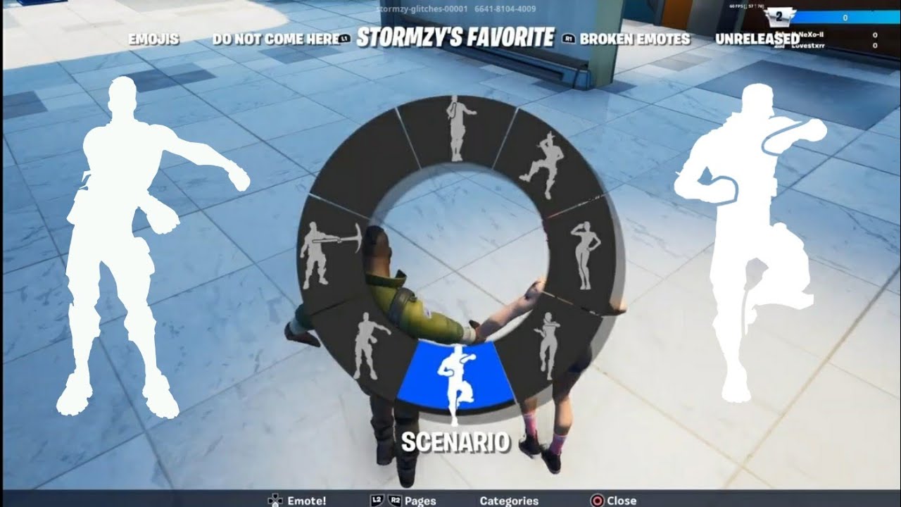 How to Get FLOSS, SUGAR RUSH ,DISC SPINNER and SCENARIO Emote and ...