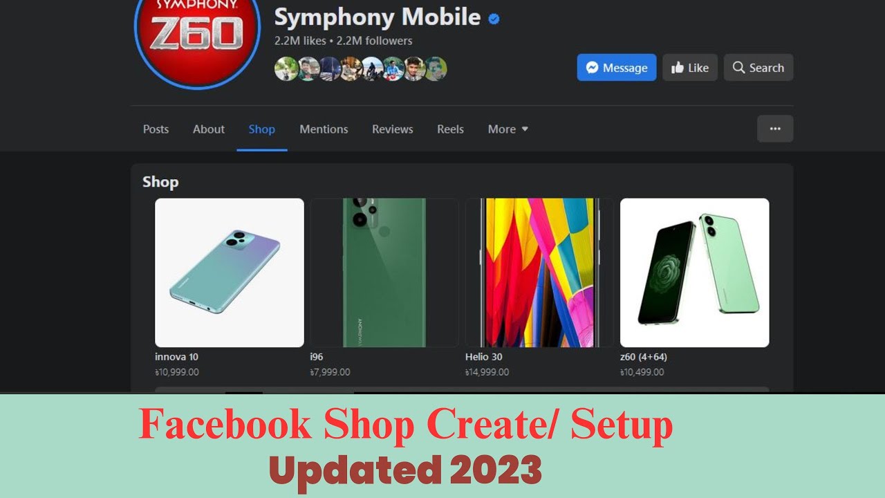 How to create Facebook Shop On Facebook Updated Facebook Shop Setup ...