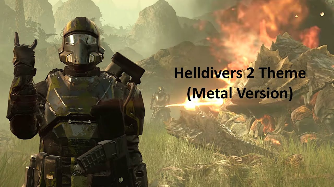 Helldivers 2 Theme (Short Metal Cover) (Full Version out now) - YouTube