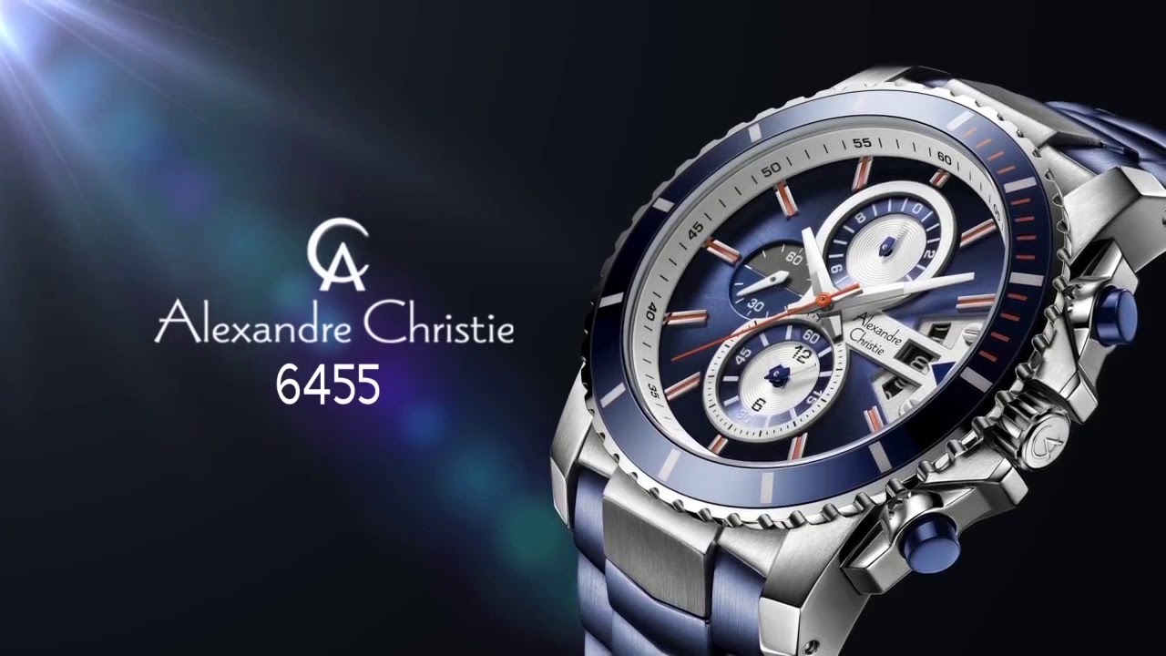 JAM TANGAN PRIA ALEXANDRE CHRISTIE ORIGINAL AC 6141 MC & AC 6455 MC MEN ...