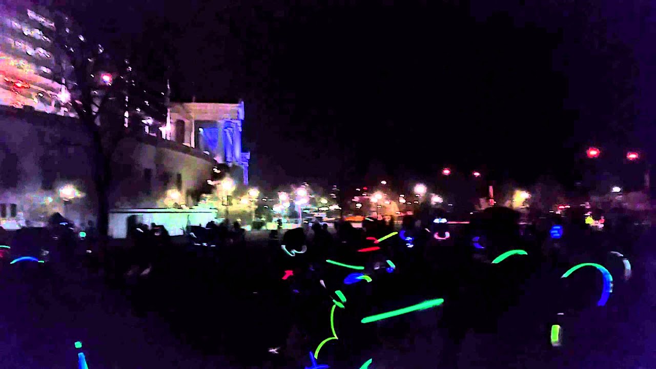 The Glo Run 5K Chicago 2015 - YouTube