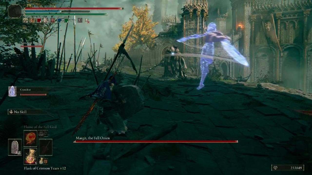 ELDEN RING - Summons Fight Solo - Margit Vs Crystalian and Sorcerer ...