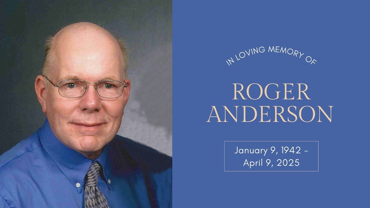 Roger Anderson Funeral | Thursday, April 17, 2025 - YouTube