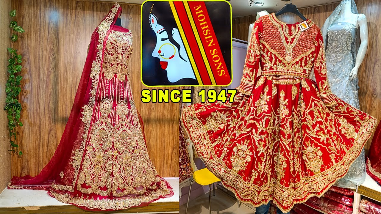 Mohsin sons bridal dresses 1st time on Youtube, bridal shops in ...