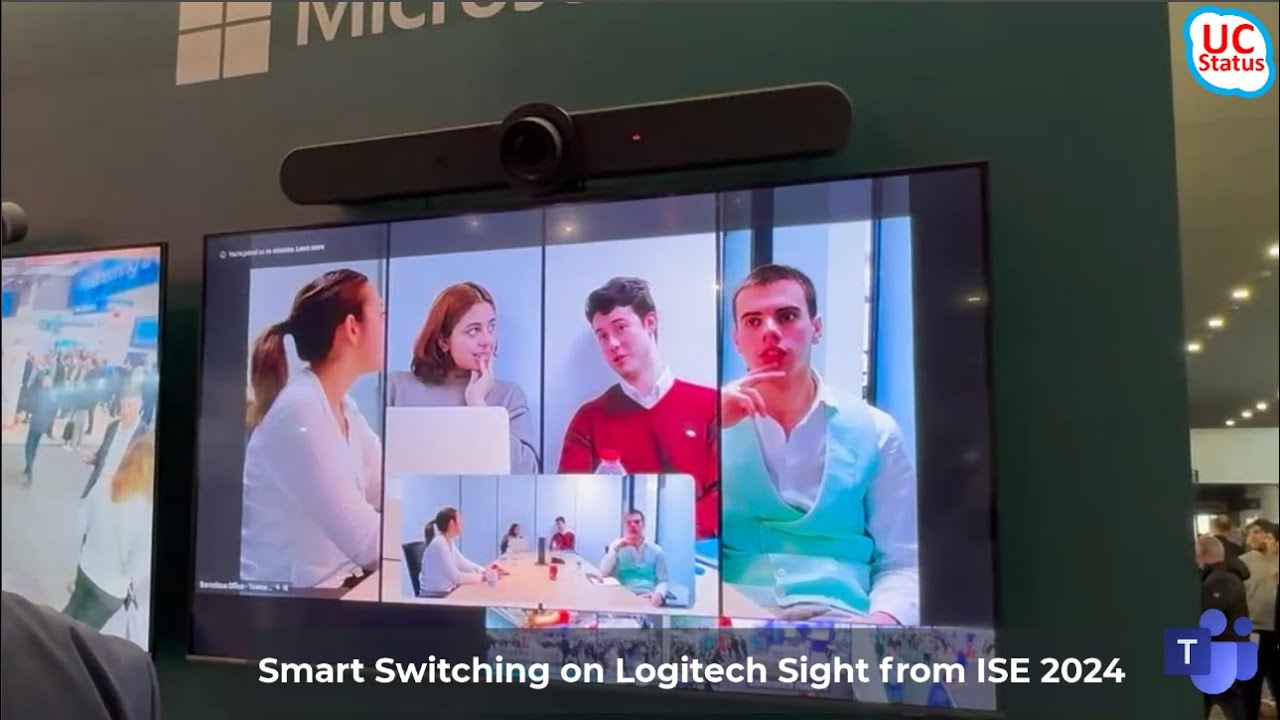 Logitech Smart Switching Demo from ISE 2024 - YouTube