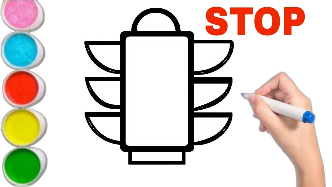 traffic signal drawing traffic signal drawing easy traffic signal ...