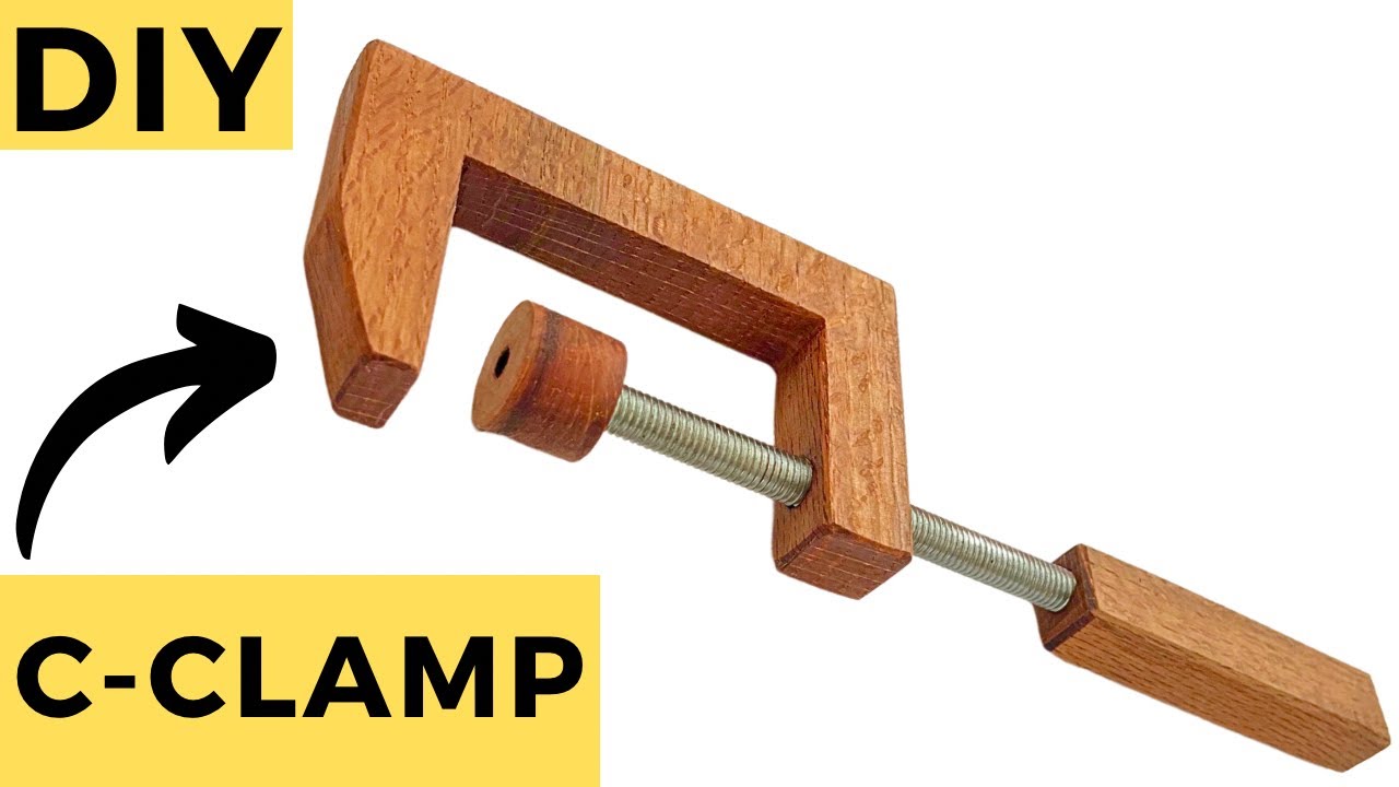 Elevate Your DIY Game: Building a Stylish Wooden C-Clamp Made Easy! # ...