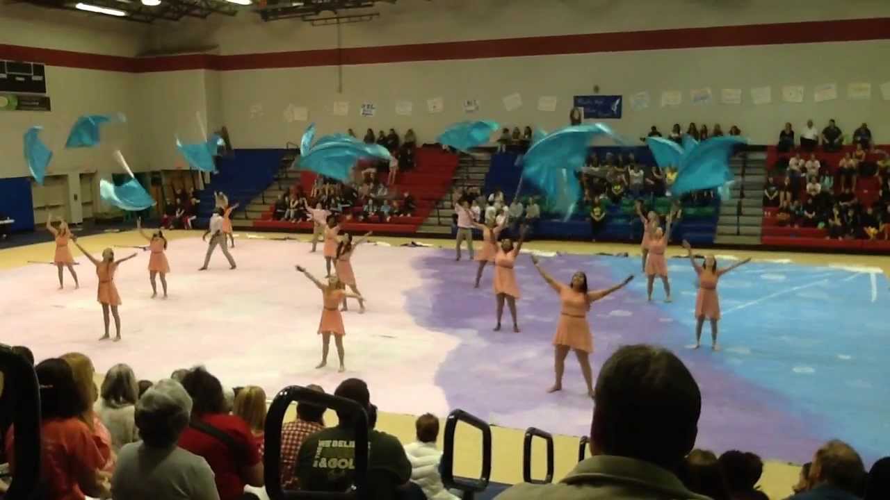 East Ridge Winter Guard Preforming "Read All About It" at Freedom ...