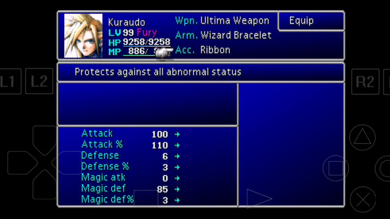 Final Fantasy 7 - Emerald Weapon : Counter + Mime - YouTube