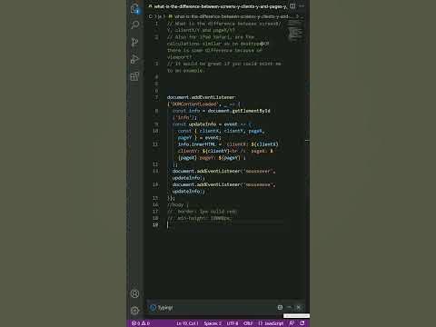javascript - What is the difference between screenX/Y, clientX/Y and ...
