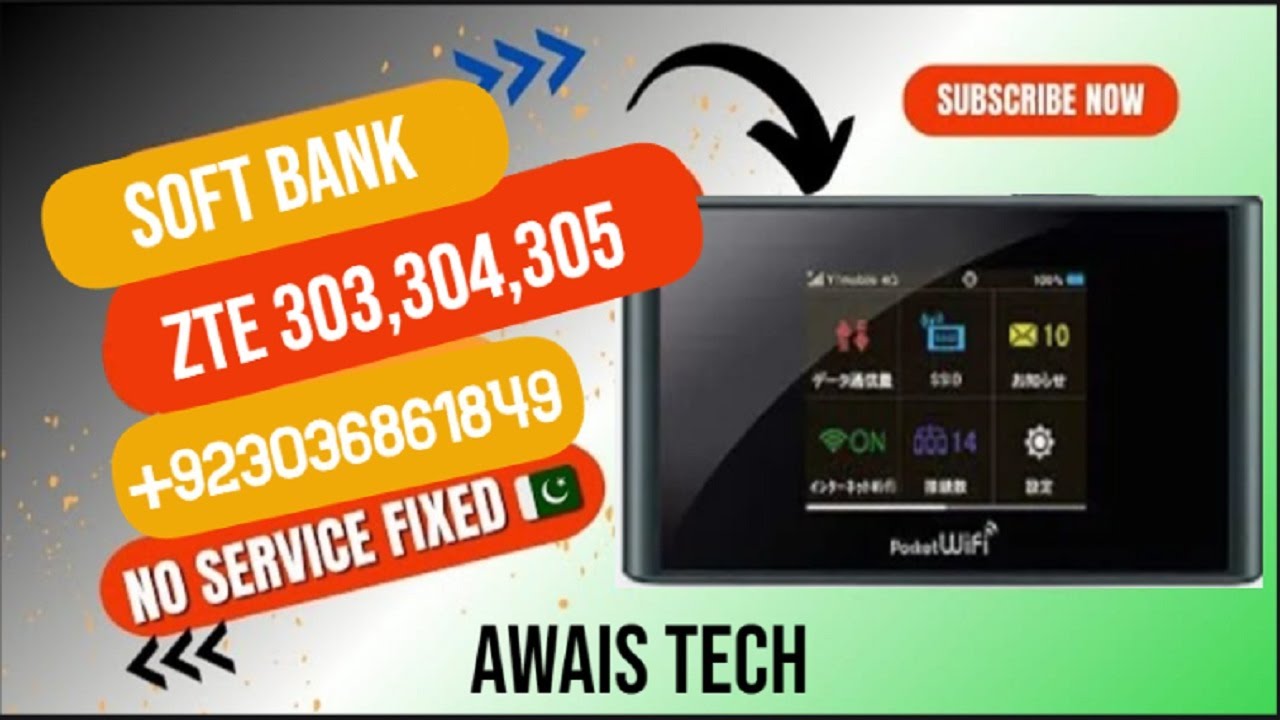 ZTE 303Zt 304Zt 305Zt Unlock All NetWork 🔐 No Service Fix Done 💯 Online ...