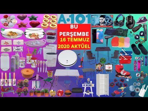 A101 BU PERŞEMBE I A101 16 TEMMUZ 2020 AKTÜEL ÜRÜNLER I A101'DE BU HAFTA I [ A101 Aktüel ]