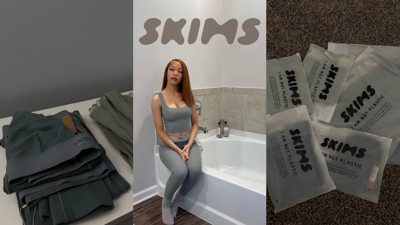 SKIMS TRY ON HAUL | SKIMS REVIEW - YouTube