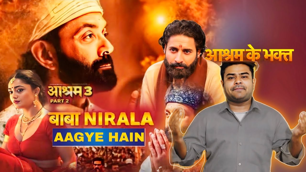 ashram web series season 3 part 2 review - YouTube