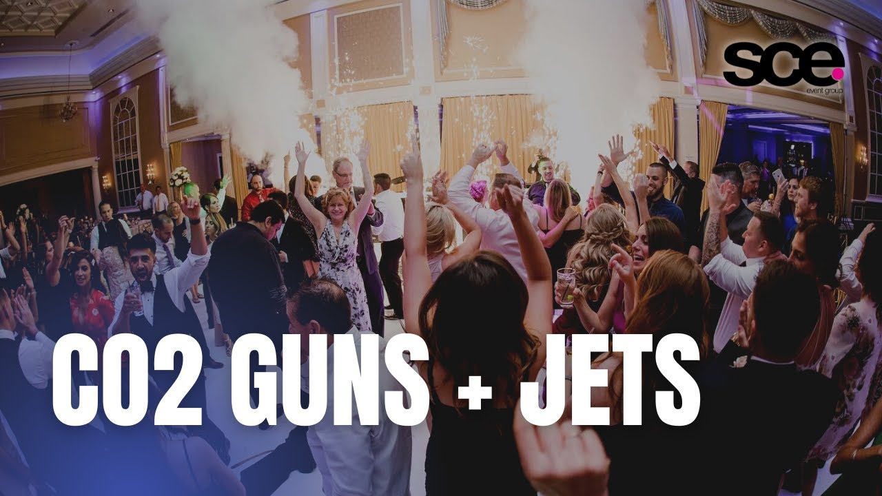 Co2 Blasts - Jets and Guns - Fun Wedding DJ services - SCE Event Group ...