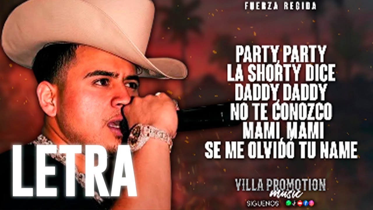 LETRA | Tu Name | Estudio 2024 😈 Fuerza Regida - YouTube