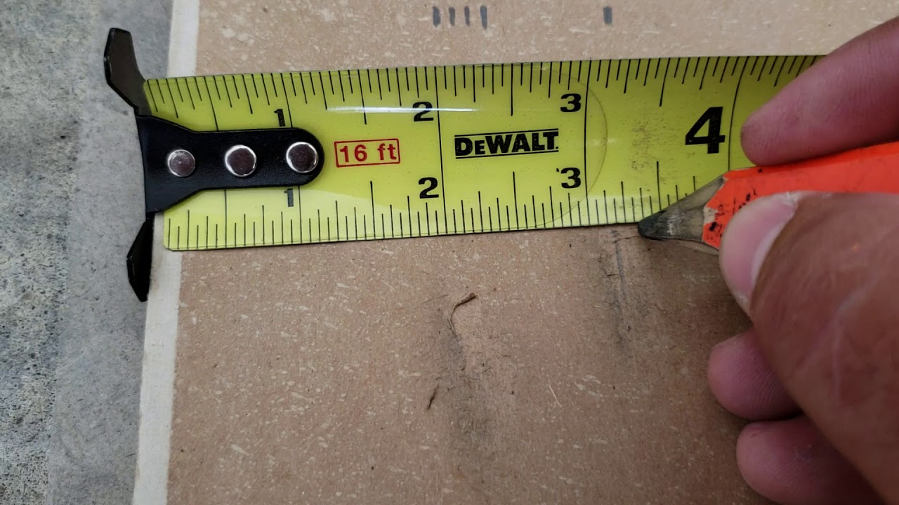 Como leer los 16 en la cinta métrica - YouTube