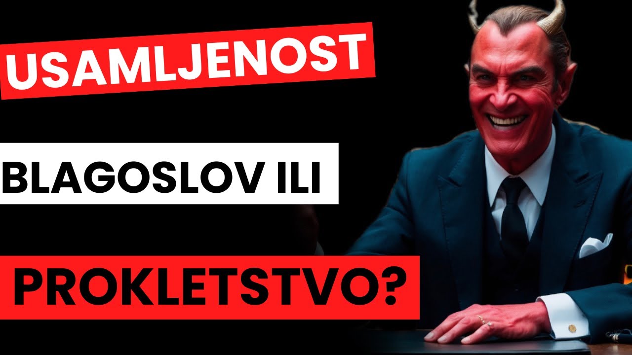 Ponekad je bolje biti SAM ~ Mozes biti bez bez prijatelja evo zasto ...