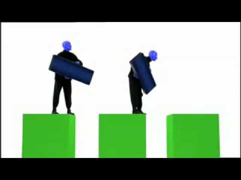 blue man group intel pentium - YouTube