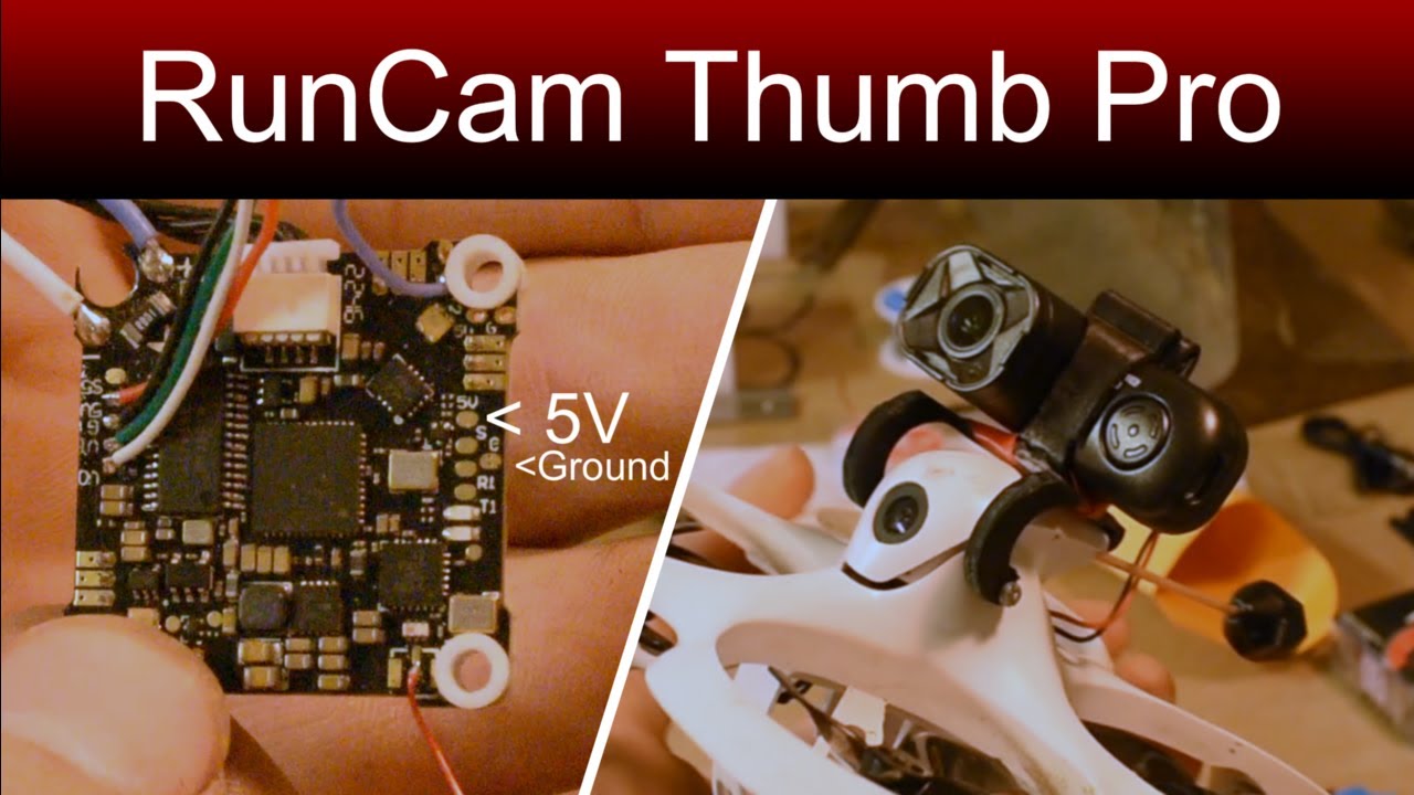 RunCam Thumb Pro Unboxing and Install on Cetus X - YouTube