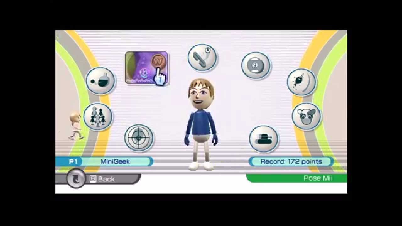 Wii Play Pose Mii - YouTube