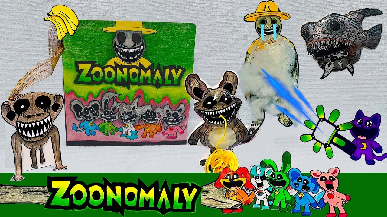 DIY : [Full] Zoonomaly VS Smiling Critters Game Book (+Smiling Critters ...