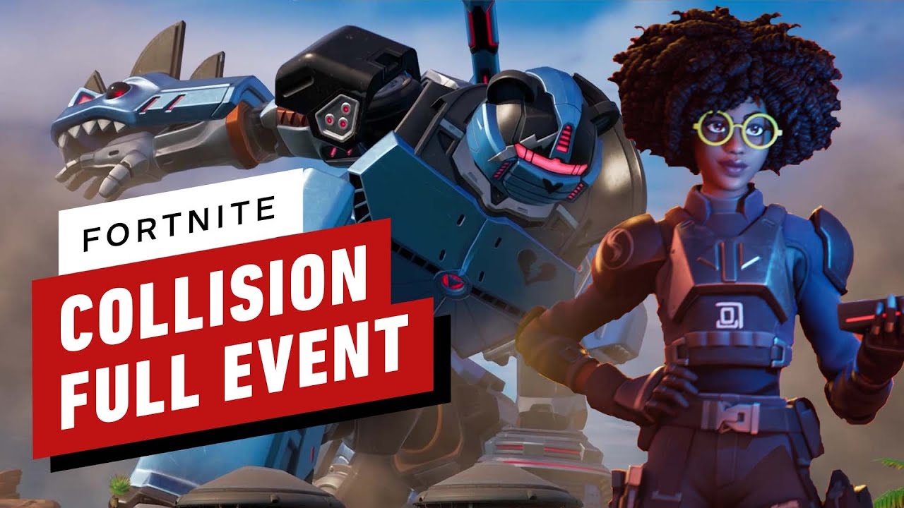 Fortnite Chapter 3 Season 2 "Collision" Full Event Gameplay - YouTube