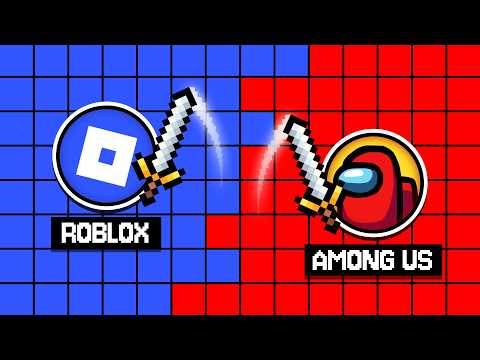 Territory Battle: Roblox vs Among Us!