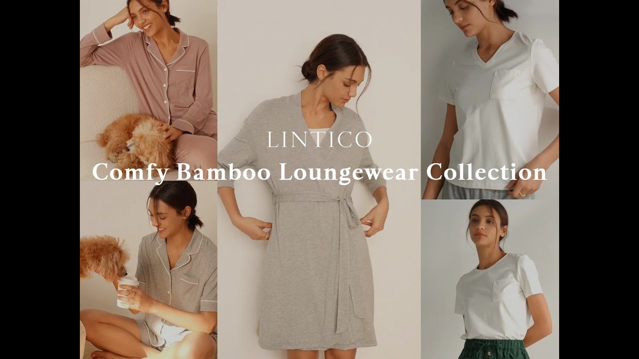 LINTICO Comfy Bamboo Loungewear Collection - YouTube
