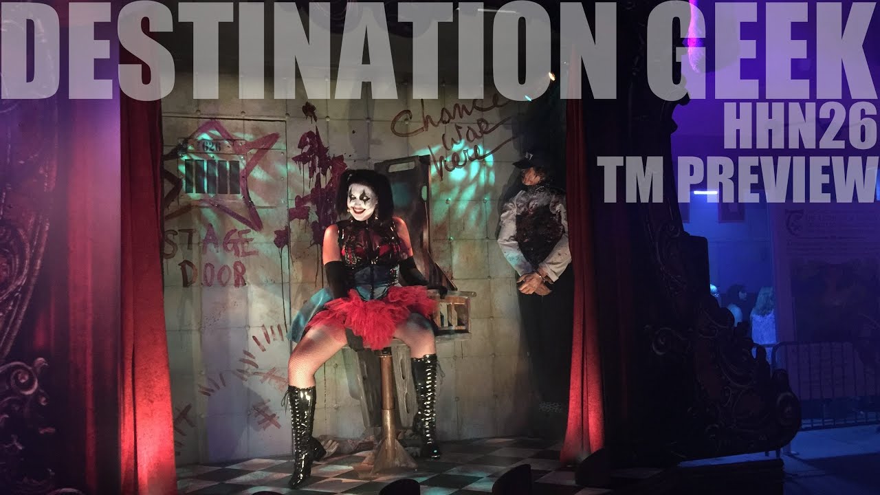 HHN 26: Halloween Horror Nights 2016 Universal Orlando Preview Night # ...