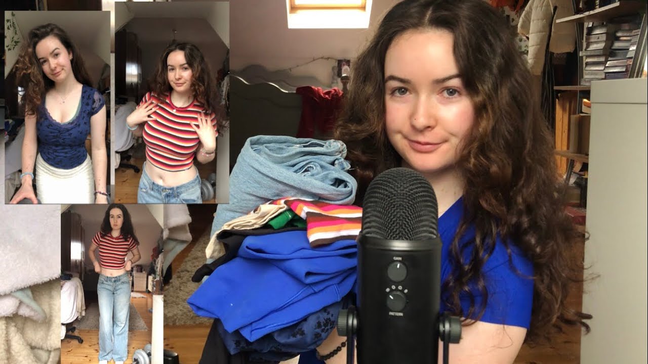 ASMR || CLOTHING TRY ON HAUL (fast & aggressive) - YouTube