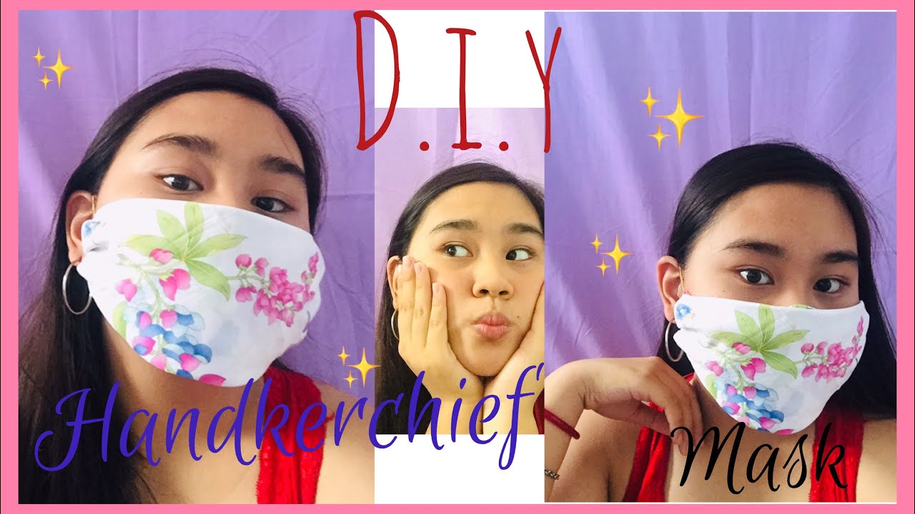 DIY Handkerchief Mask | Gillian Calvan - YouTube