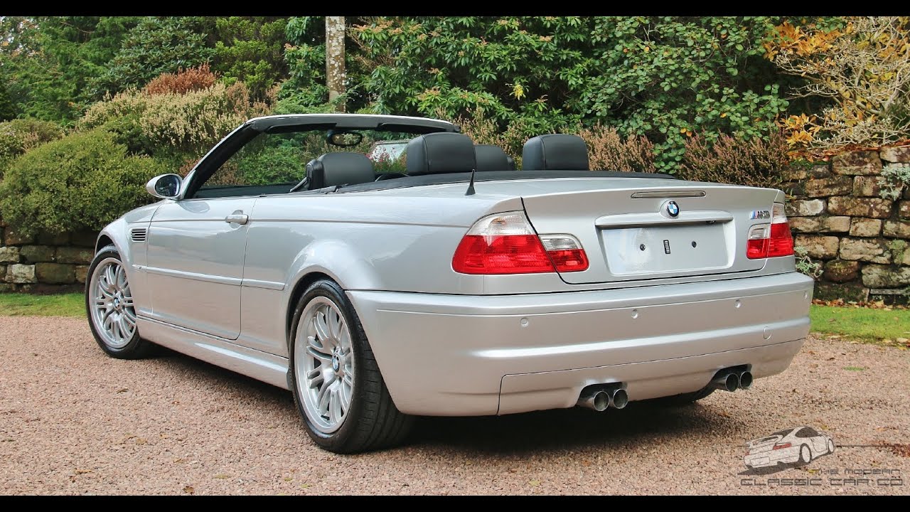 BMW E46 M3 Convertible Manual Titansilber Cabriolet Titan Silver 2003 ...