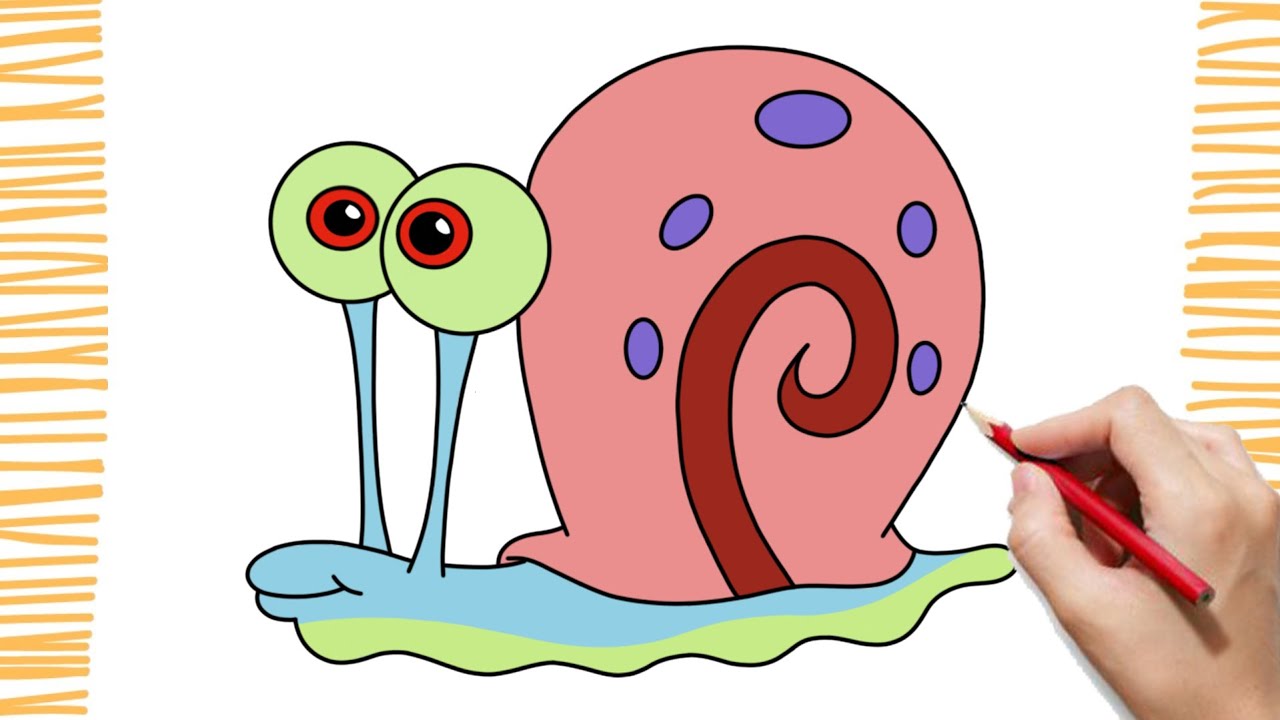 COMO DESENHAR O GARY ( passo a passo ) - YouTube