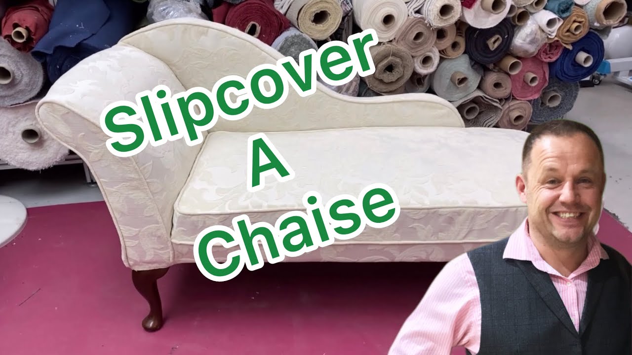 How to Slipcover a Chaise Longue: Inside Back & Top Border Template ...