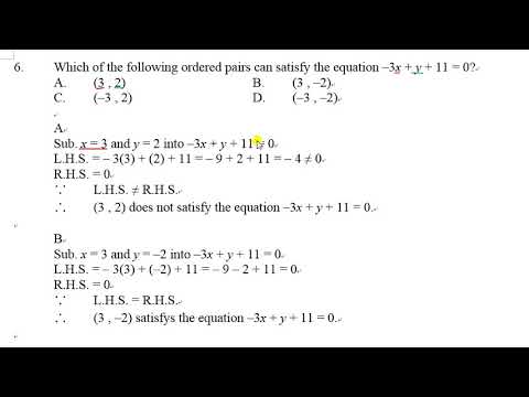 1819F2T3P2Q06 checking whether a point lying on straight line. - YouTube
