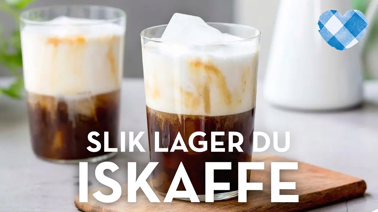 Iskaffe oppskrift - slik lager du det | TINE Kjøkken - YouTube